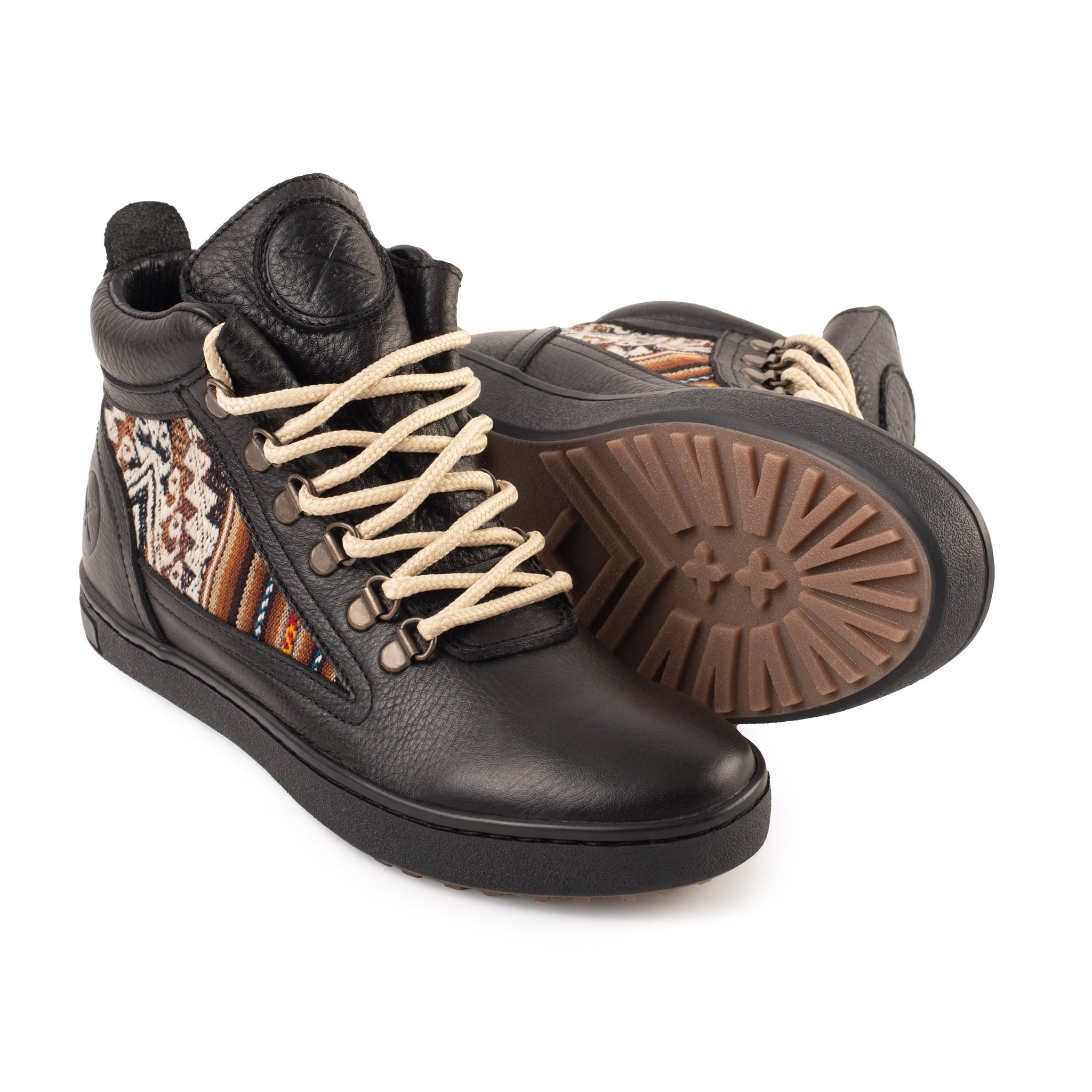Black Barracuda Camping Boot – Inkkas - Global Footwear