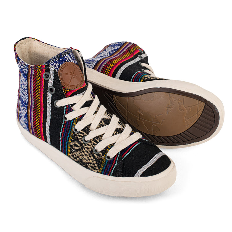 Blackbird High Top Shoe I Inkkas Footwear – Inkkas - Global Footwear