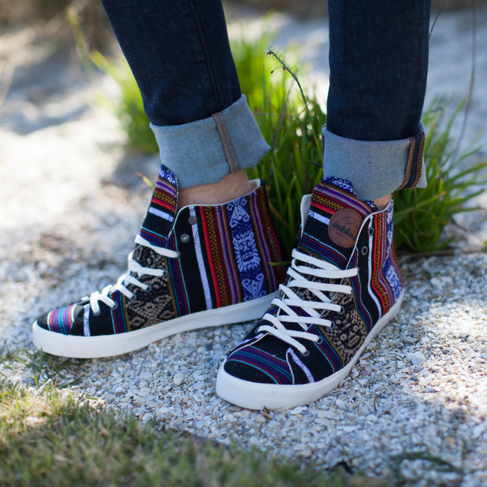 Blackbird High Top Shoe I Inkkas Footwear – Inkkas - Global Footwear, LLC